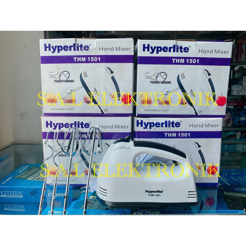 Jual Mixer Hand Hyperlite THM 1501 | Shopee Indonesia