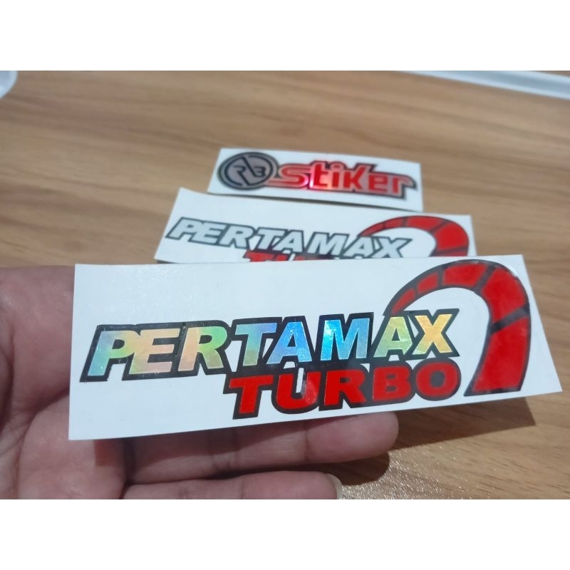 Jual Sticker pertamax turbo cutting stiker motor | Shopee Indonesia