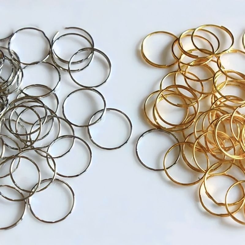 Jual RING BESI D-12MM/14MM UNTUK RONCE KRISTAL DEKORASI | Shopee Indonesia