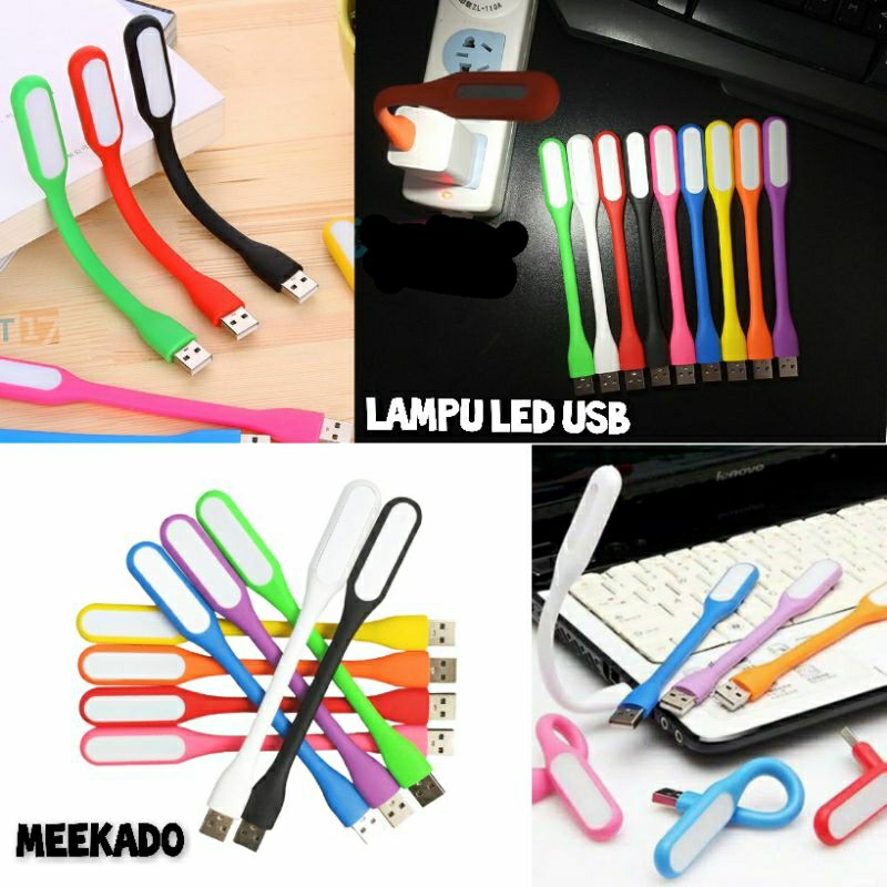 Jual Lampu LED USB Flexible Elastis Serbaguna Meekado | Shopee Indonesia