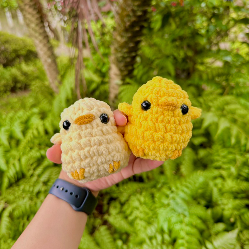 Jual Baby Duck Plushie / Amigurumi Baby Duck / Boneka Amigurumi Bebek ...