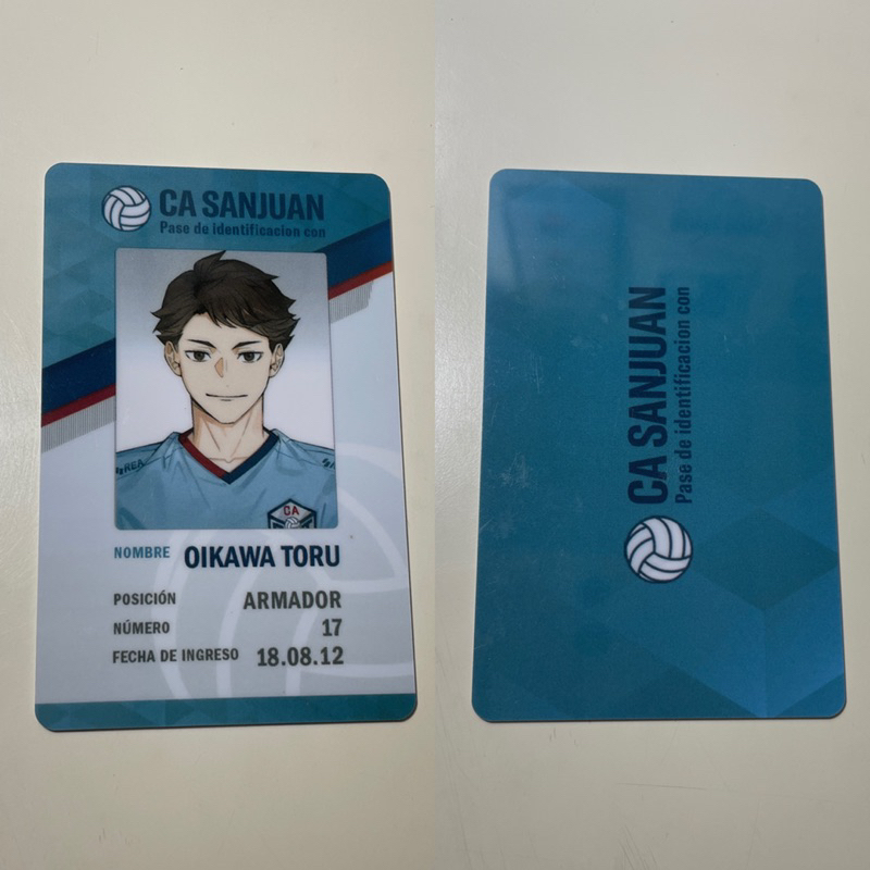Jual Haikyuu Oikawa Timeskip ID Card Rimumu | Shopee Indonesia
