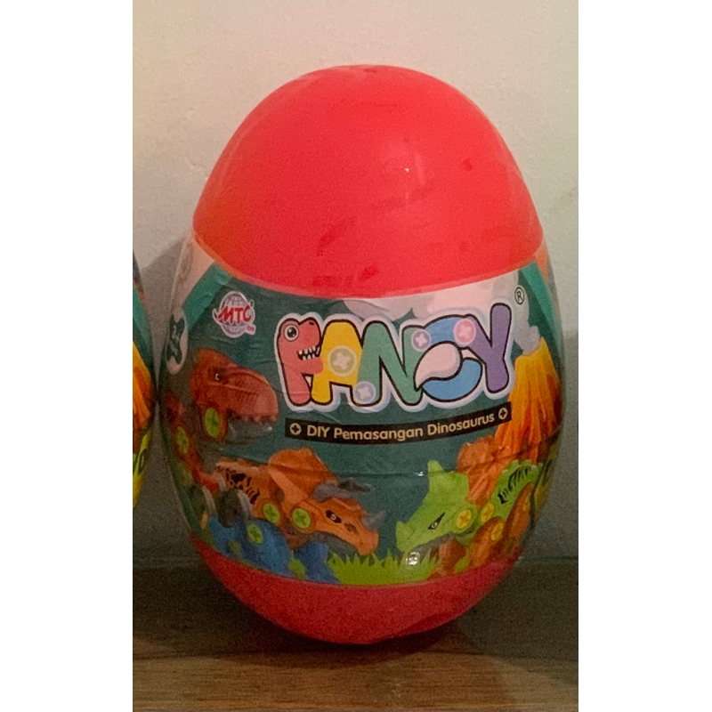 Jual Mainan Dinosaurus Rakit Obeng + Telur / Bongkar Pasang Mainan ...