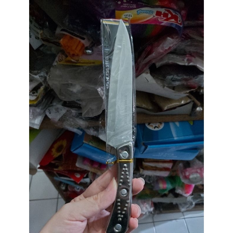 Jual PISAU DAPUR TAJAM STAINLESS STEEL MURAH | Shopee Indonesia