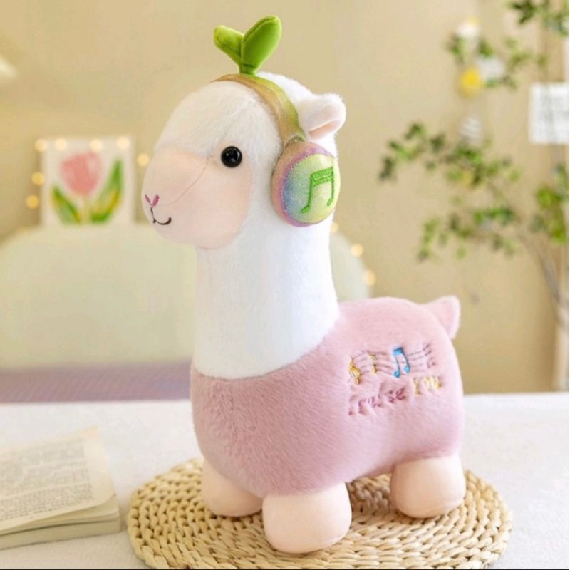 Jual Boneka Alpaca Terbaru Boneka Musical Alpaca Bahan Yelvo Soft SNI ...