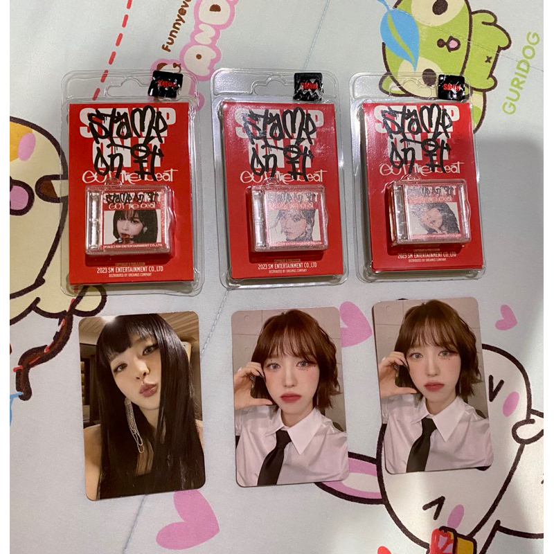 Jual Seulgi Photocard Winter Smini Got Stamp On It Album Taeyeon Karina