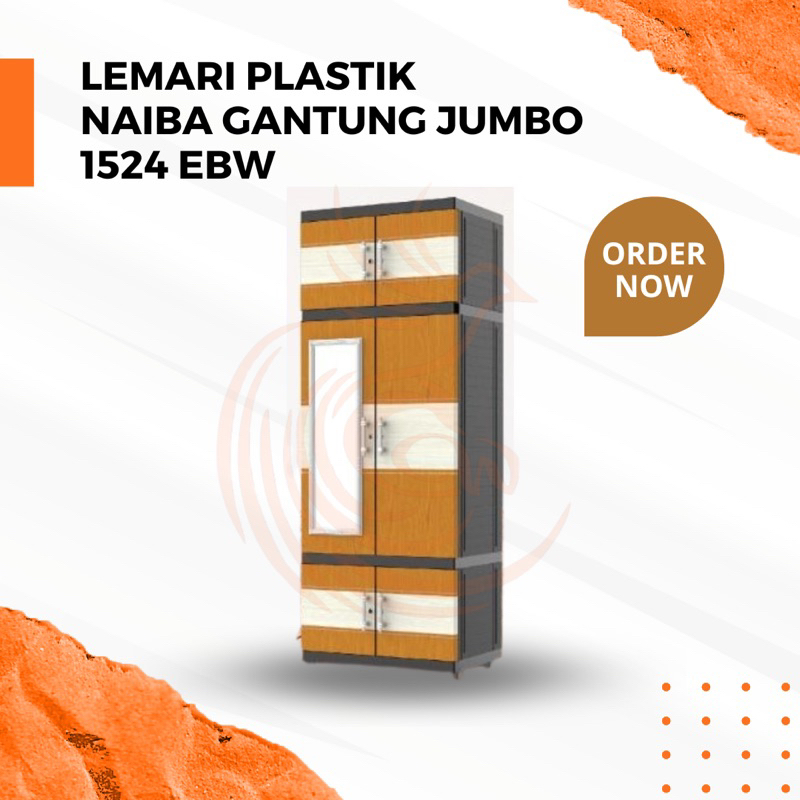 Jual Lemari Pakaian/ Lemari Kerudung/Lemari Gantung/ Lemari Plastik ...