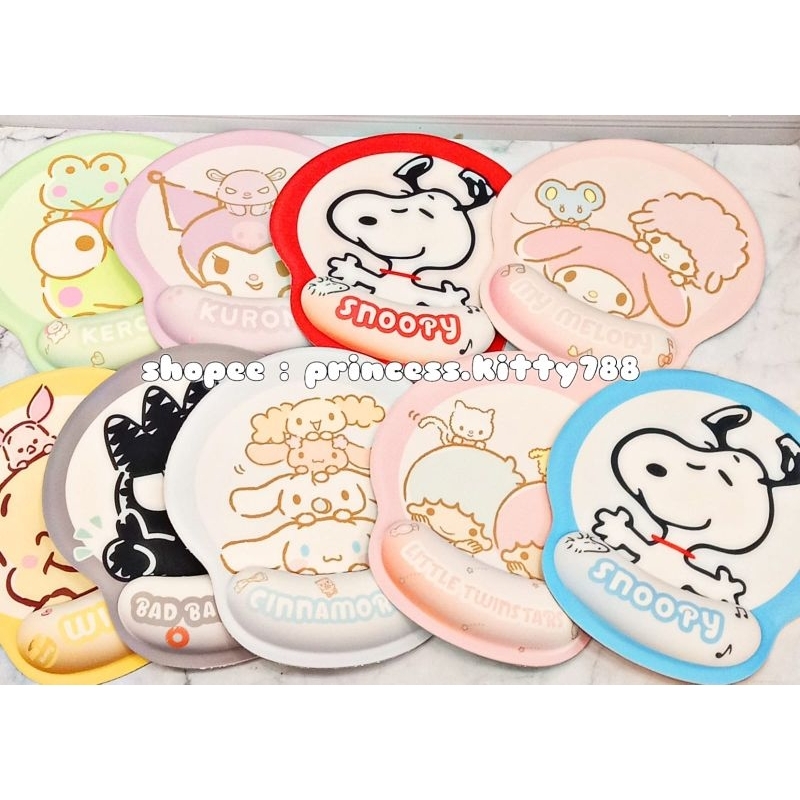 Jual ALAS MOUSE OVAL DENGAN BANTALAN EMPUK / MOUSE PAD KARAKTER MOTIF ...