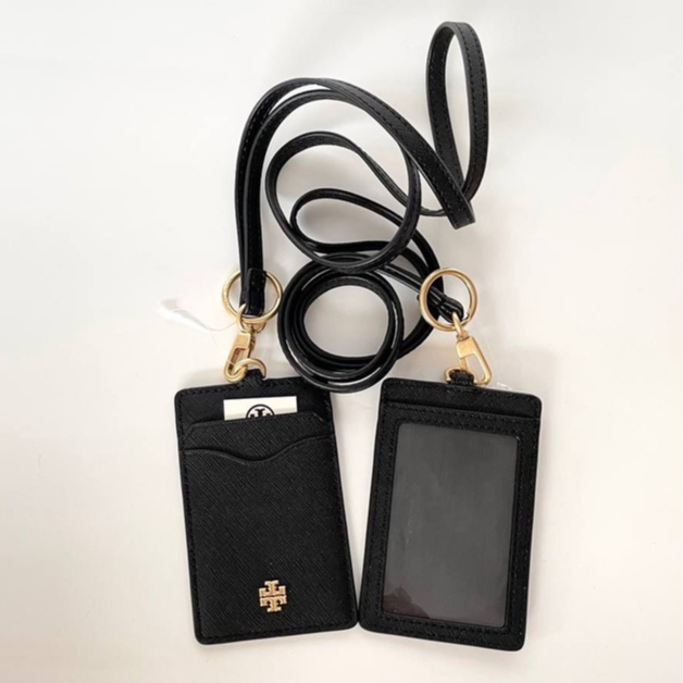 Jual Kartu Nama Name Tag Tory Burch TB Emerson Lanyard 100% Original ...