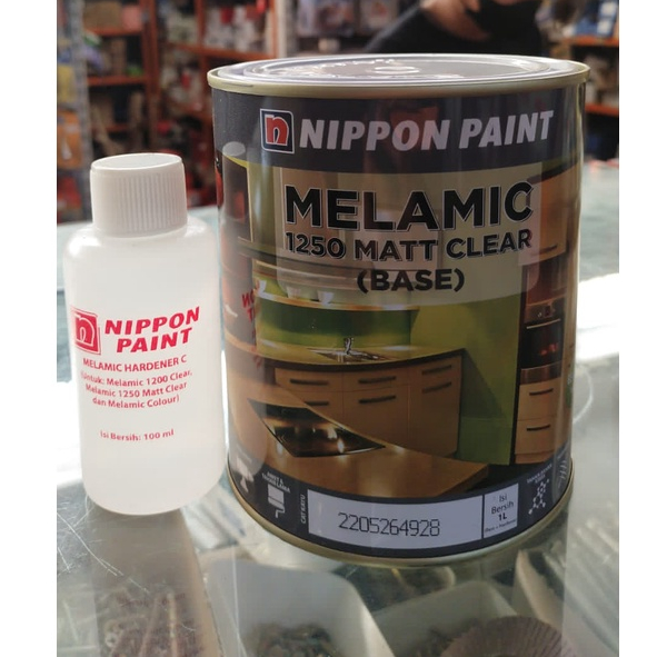Jual Nippon Melamic CLEAR Base 0.9ltr+Hardener / Pernis Kayu | Shopee ...