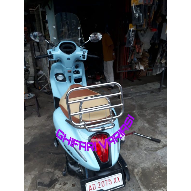 Jual BACKRACK MOTOR GRAND FILANO/Back rack bagasi grand filano | Shopee ...