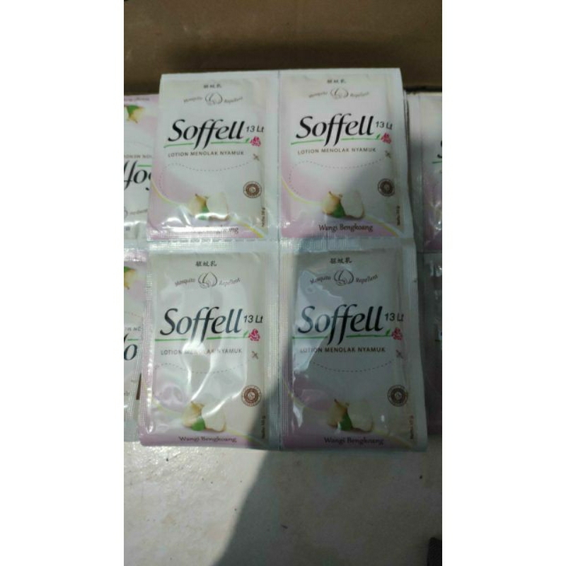 Jual Soffell Soffel Sofel Losion Anti nyamuk / Penolak Nyamuk RENCENG ...