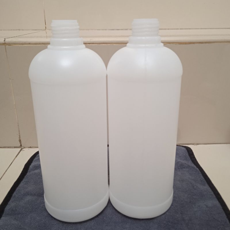 Jual Botol Agro,Labor HDPE,ukuran 1 liter,1000ml,tutup segel,Baru ...