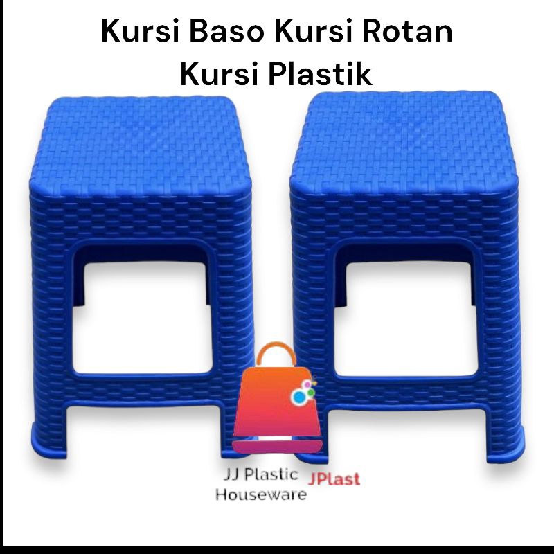 Jual Promo!!! kursi baso rotan plastik/bangku bakso rotan plastik/kursi ...