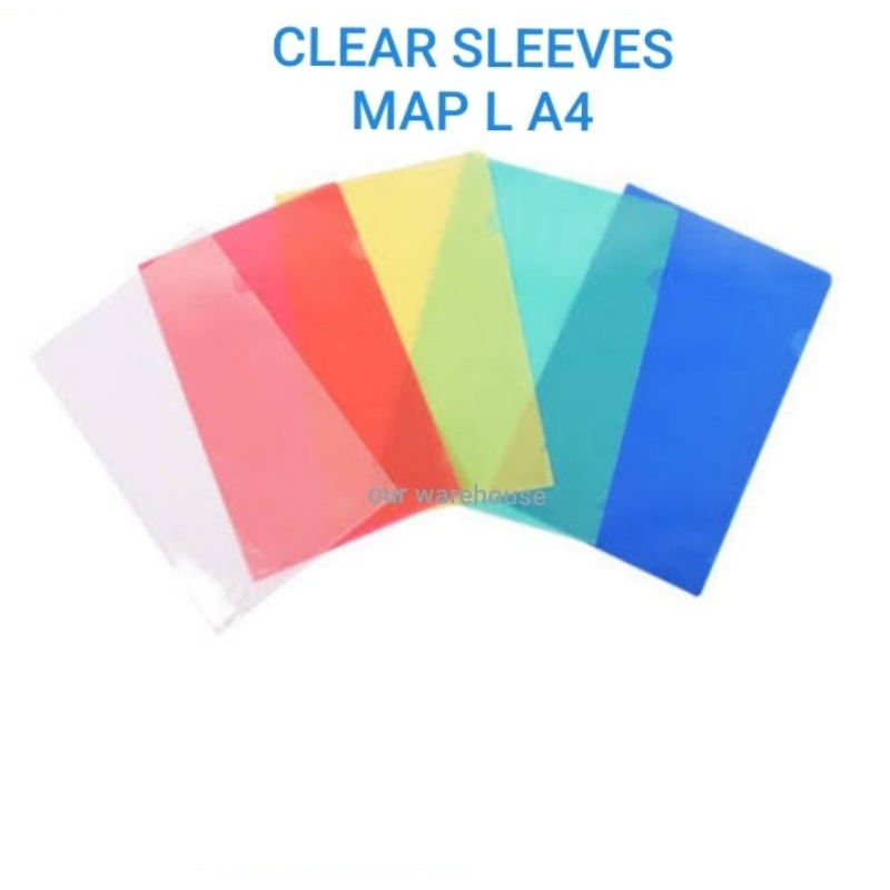 Jual Clear Sleeves Map L Folder Ukuran A4 | Shopee Indonesia