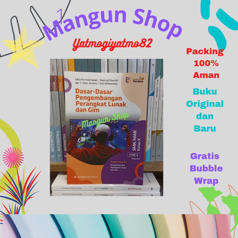 Jual Buku Dasar -Dasar Pengembangan Perangkat lunak Kelas X.10 SMK Vol ...