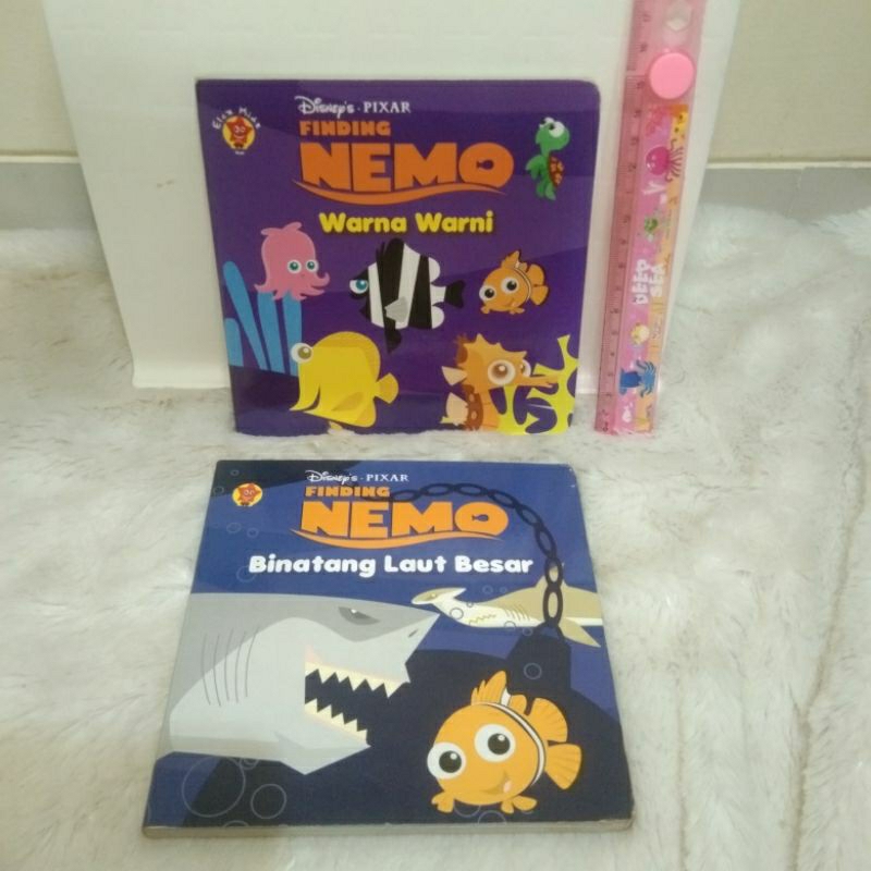 Jual Buku anak boardbook FINDING NEMO | Shopee Indonesia