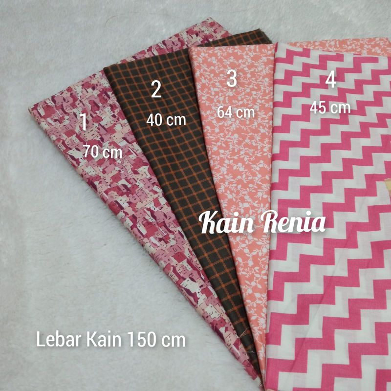 Jual Kain Perca TA05 Katun Jepang Tokai Senko TAKE ALL (Lebar 150 cm ...