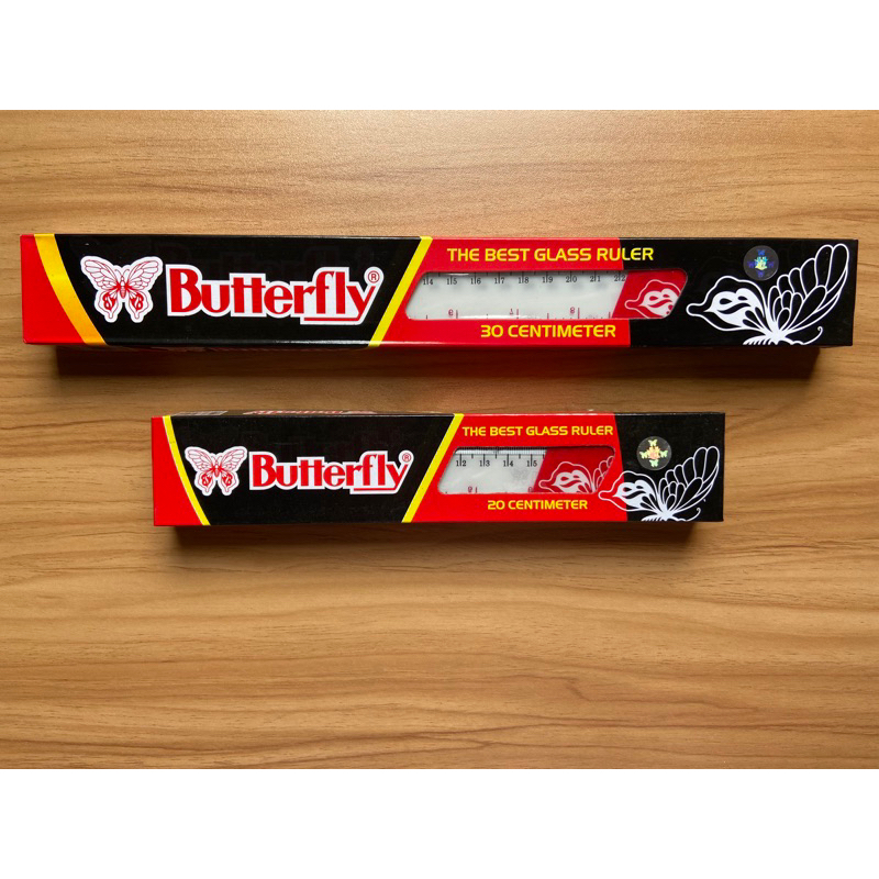 Jual Penggaris Butterfly Panjang Dan Pendek | Shopee Indonesia