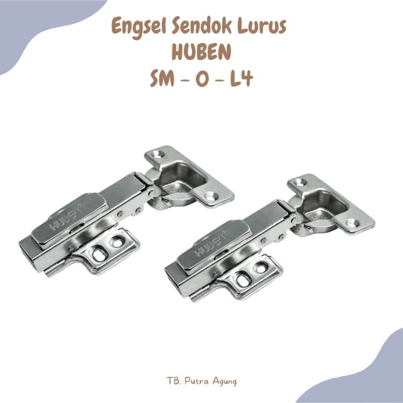 Jual Huben Engsel Sendok hidrolik/slow motion Lurus SM - 0 - L4 ...