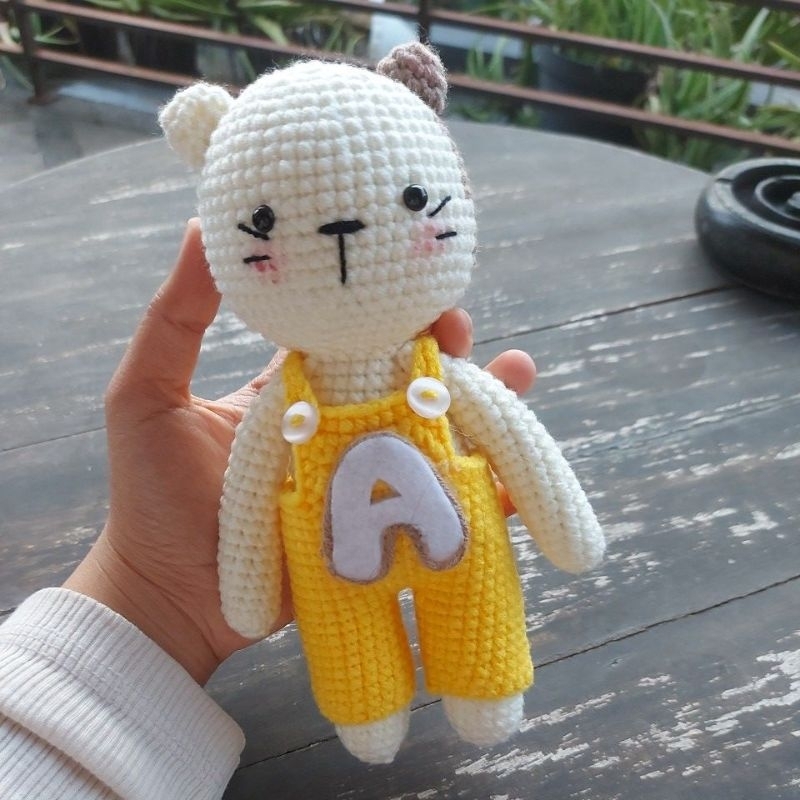 Jual Cat Amigurumi | Boneka Rajut Amigurumi Kucing | Shopee Indonesia