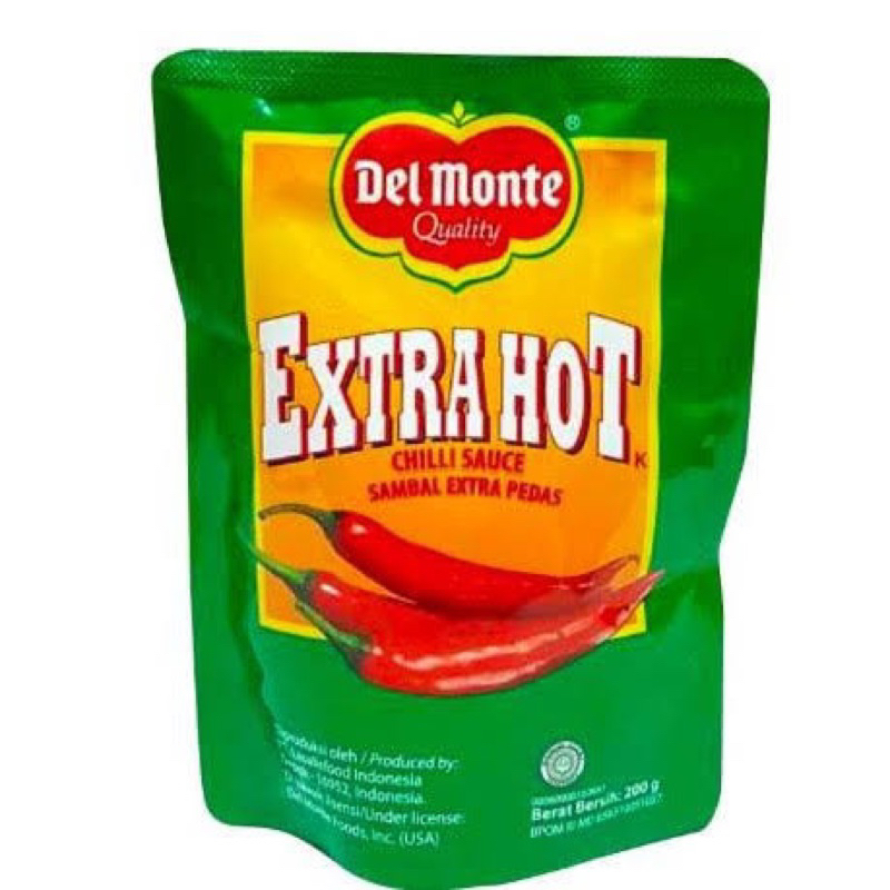 Jual Del Monte Extra Hot Refill (200g) | Shopee Indonesia