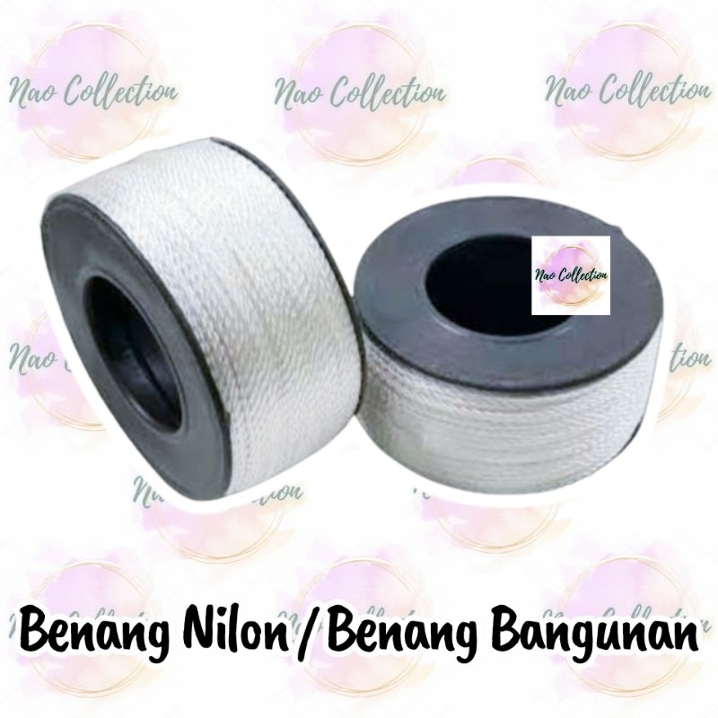 Jual Benang Nilon / Nylon / Benang Bangunan (harga per 1pc) | Shopee ...