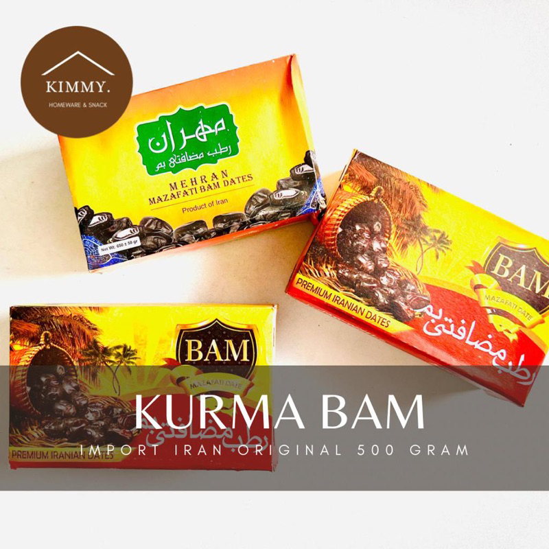 Jual KURMA BAM MAZAFATI DATE ORIGINAL IMPORT IRAN 500 GRAM / KURMA ...