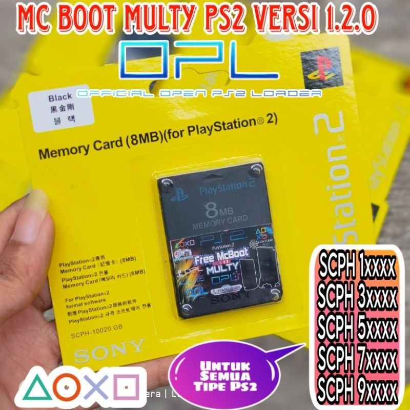 Jual MC BOOT PS2 VERSI Terbaru V1.2.0 | Shopee Indonesia