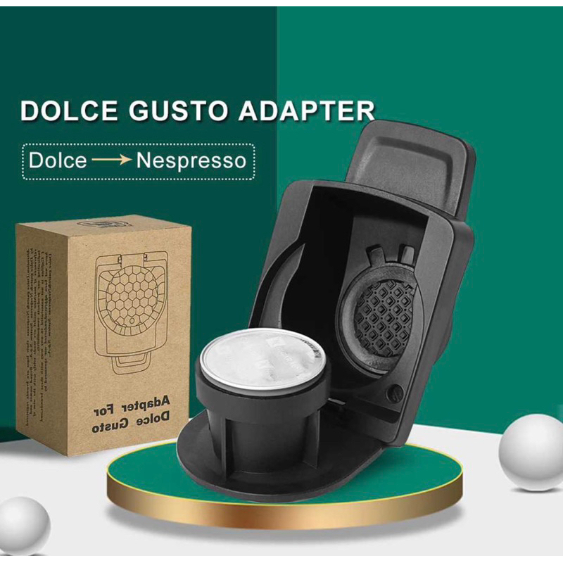 Jual Nespresso Capsule Adapter Adaptor for Nescafe Dolce Gusto bisa ...