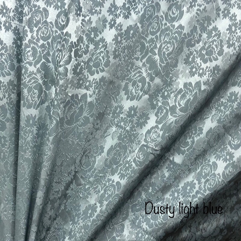 Jual Kain Jaguard Jaquard Jacqard Jacquard Silk Silky Semi Sutra ...