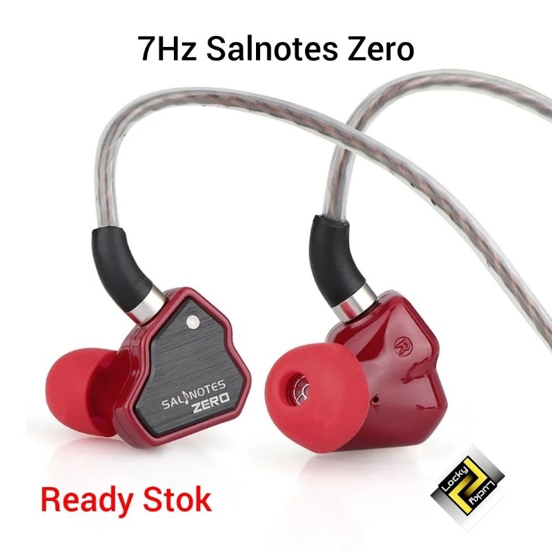 Jual 7Hz Salnotes Zero Seven Hertz Earphone IEM Detachable Single ...