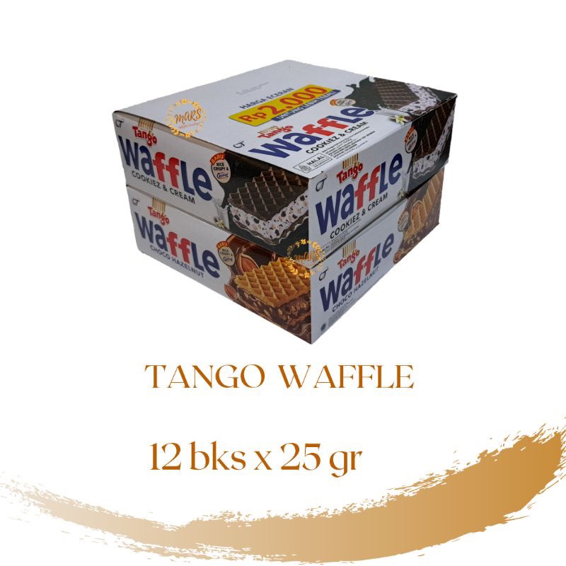 Jual Tango Waffle Choco Hazelnut & Cookies & Cream Ecer 2000 25gr (1Box ...