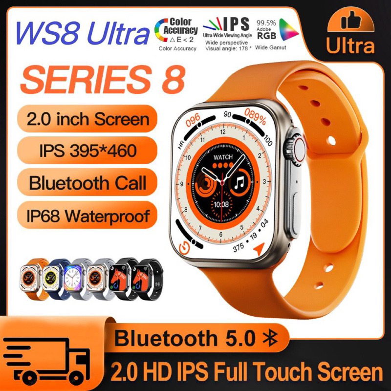 Jual ELITE Smartwatch WS8 Ultra Series 8 Smart Watch 44mm | Shopee ...