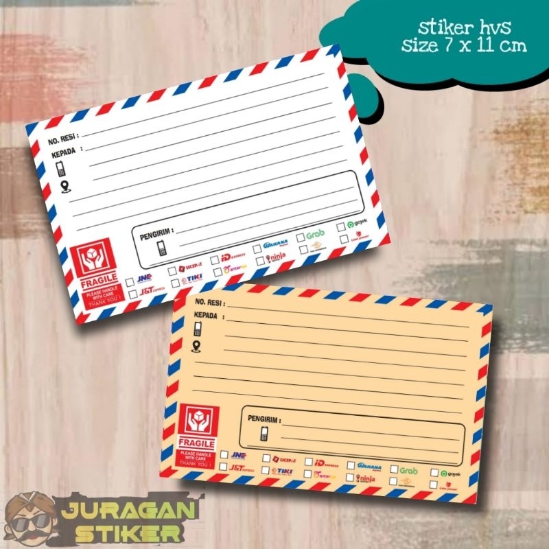 Jual (50pcs)STIKER PENGIRIMAN/STIKER LABEL PENGIRIMAN OLSHOP | Shopee ...