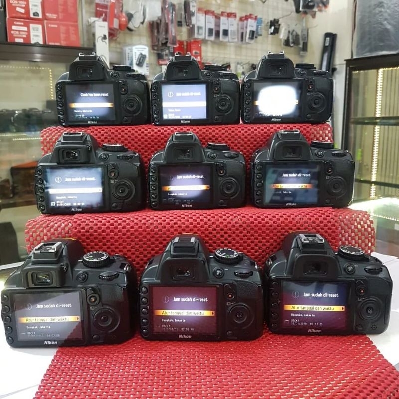 Jual obral kamera NIKON D3100 DSLR bisa vodeo Full HD harga murah pol | Shopee Indonesia