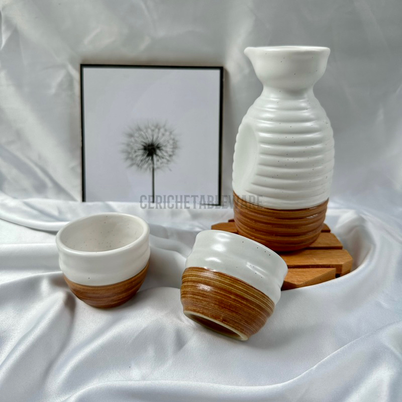 Jual Ceriche Nara Mug & Jug Ceramic / Tea Set / Tea Pot / Cup Set ...