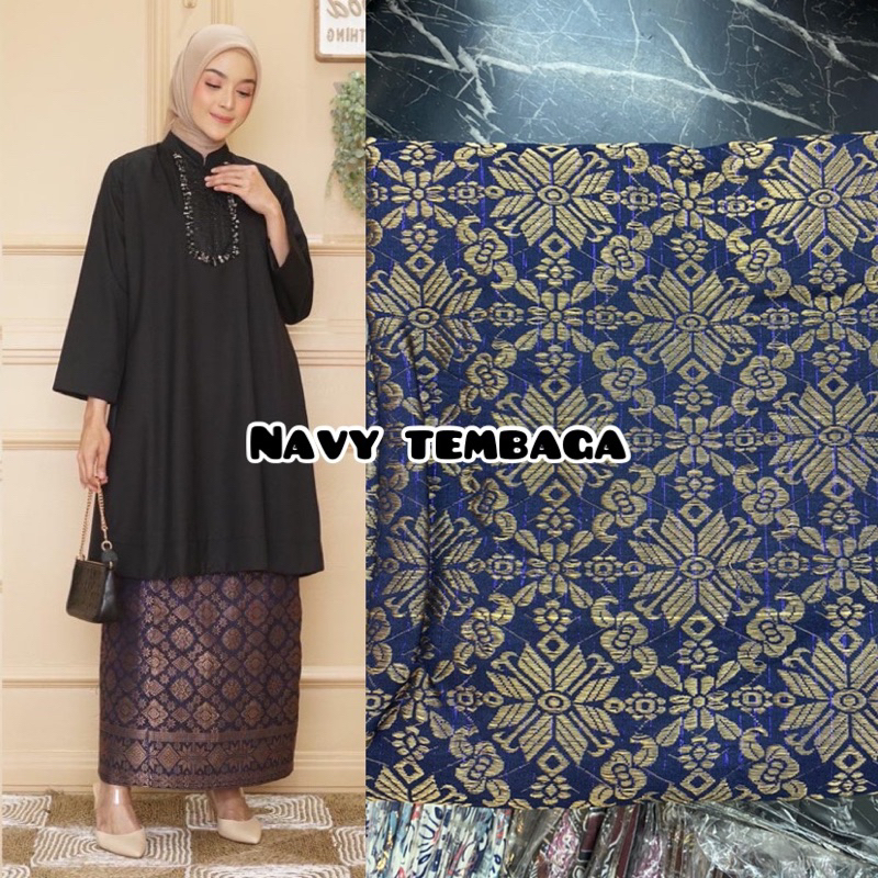 Jual ROK SPAN SONGKET SEMI PALEMBANG / ROK JADI / BAWAHAN KEBAYA ~Eka ...