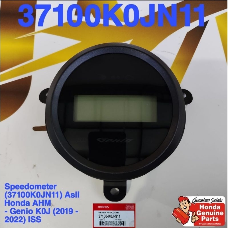 Jual Meter Assy Genio Speedometer Assy Genio ISS 37100K0JN11 Original ...