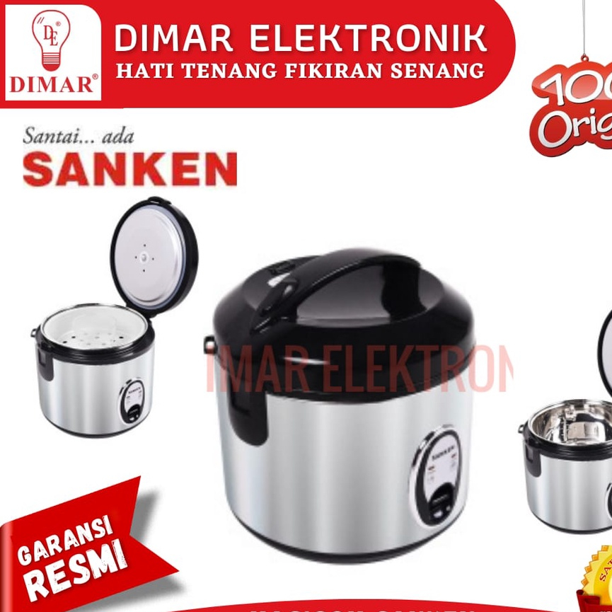 Jual MAGICOM SANKEN STAINLESS SJ 130 SP ( 1 LITER ) | Shopee Indonesia