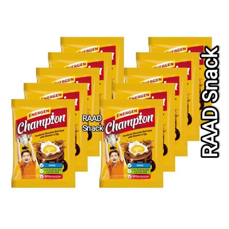 Jual Energen CHAMPION renteng isi 10 sachet | Shopee Indonesia