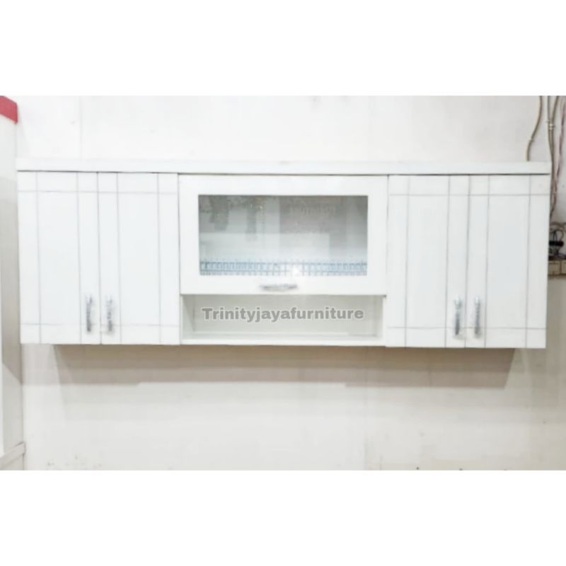 Jual Lemari Dapur Kitchen Atas 2 Meter/trinityjayafurniture | Shopee ...