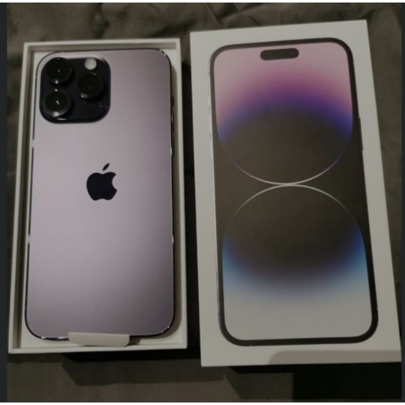 Jual iphone 14 promax deep purple 128 GB | Shopee Indonesia