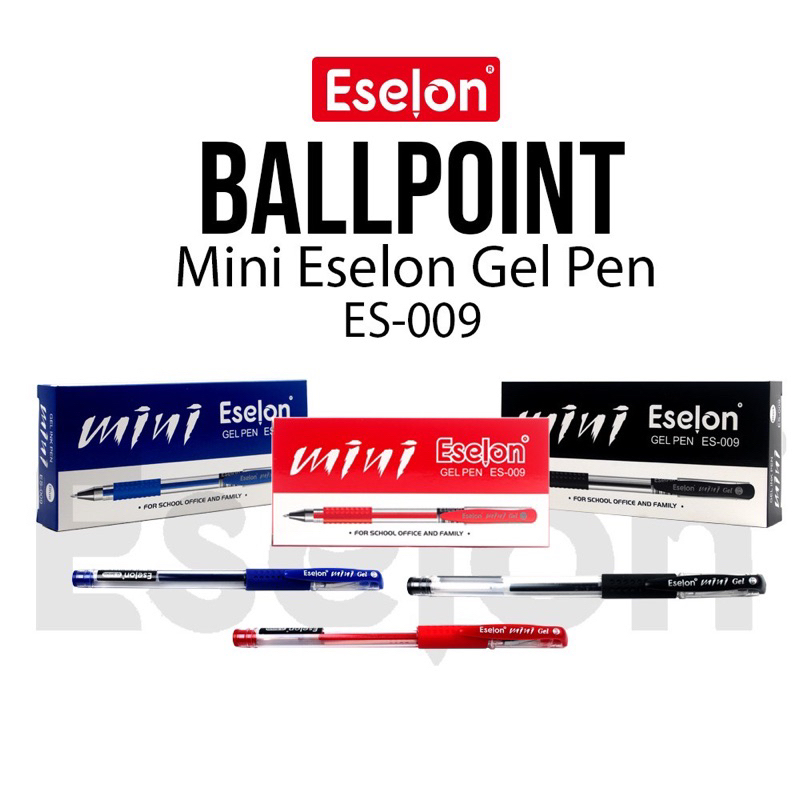 Jual ( 1 PCS ) Pulpen gel MINI Eselon ES009 /ballpoint/ ISI 1 Biji ...
