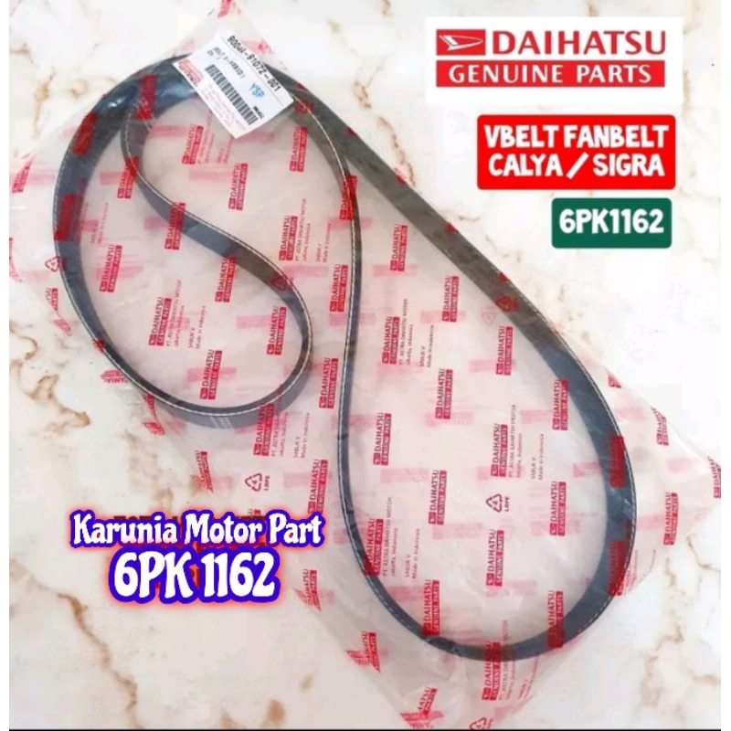 Jual Fanbelt V-Belt VanBelt fan belt Tali Kipas Calya Sigra Agya Ayla 1.2L 1200cc Original ...
