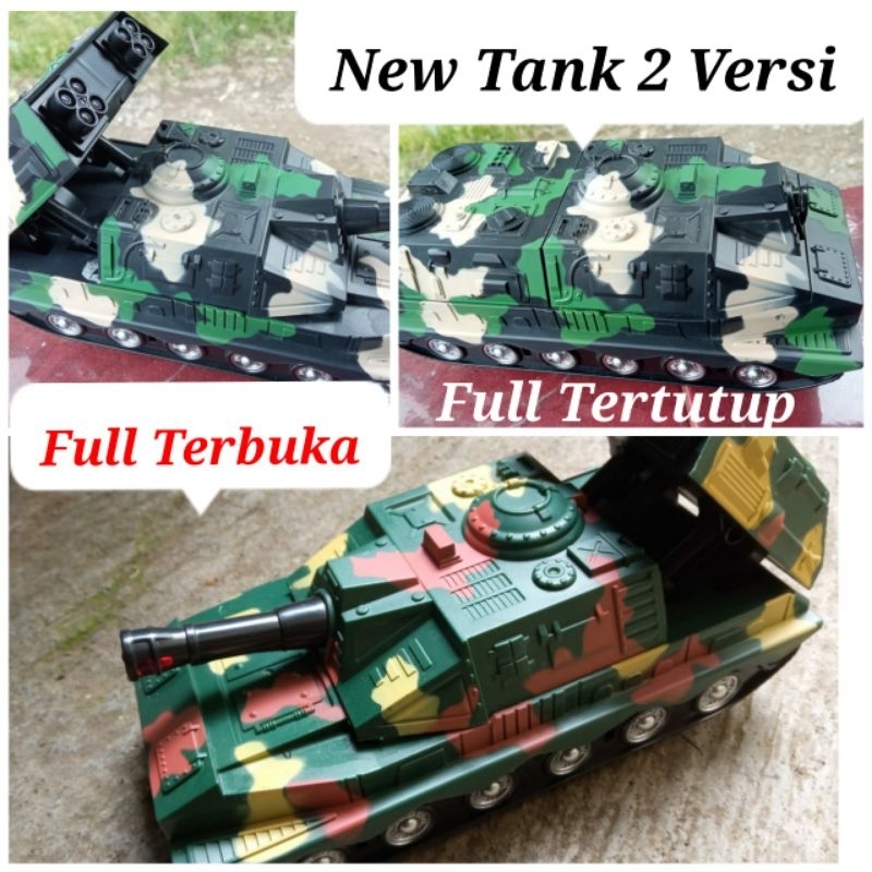 Jual Mainan Anak RC Tank remot kontrol Tank military besar mainan remote control | Shopee Indonesia