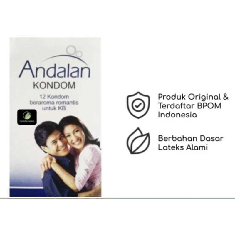 Jual KONDOM ANDALAN - ISI 12 PCS | Shopee Indonesia
