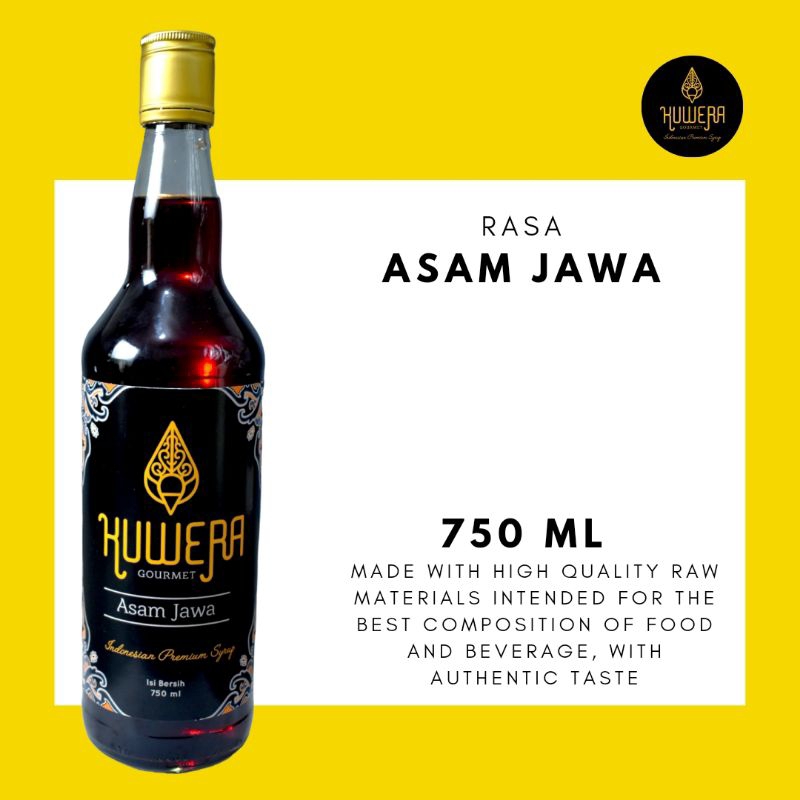 Jual Sirup Asam Jawa l Tamarind - Kuwera syrup 750 ml | Shopee Indonesia
