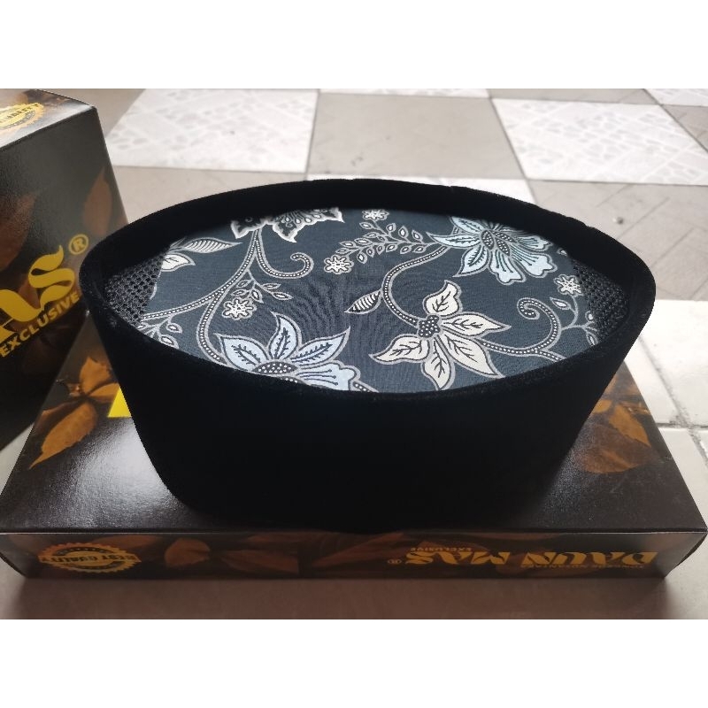 Jual Songkok Ac Bludru Dan Batik Tinggi 7cm - 10cm | Shopee Indonesia