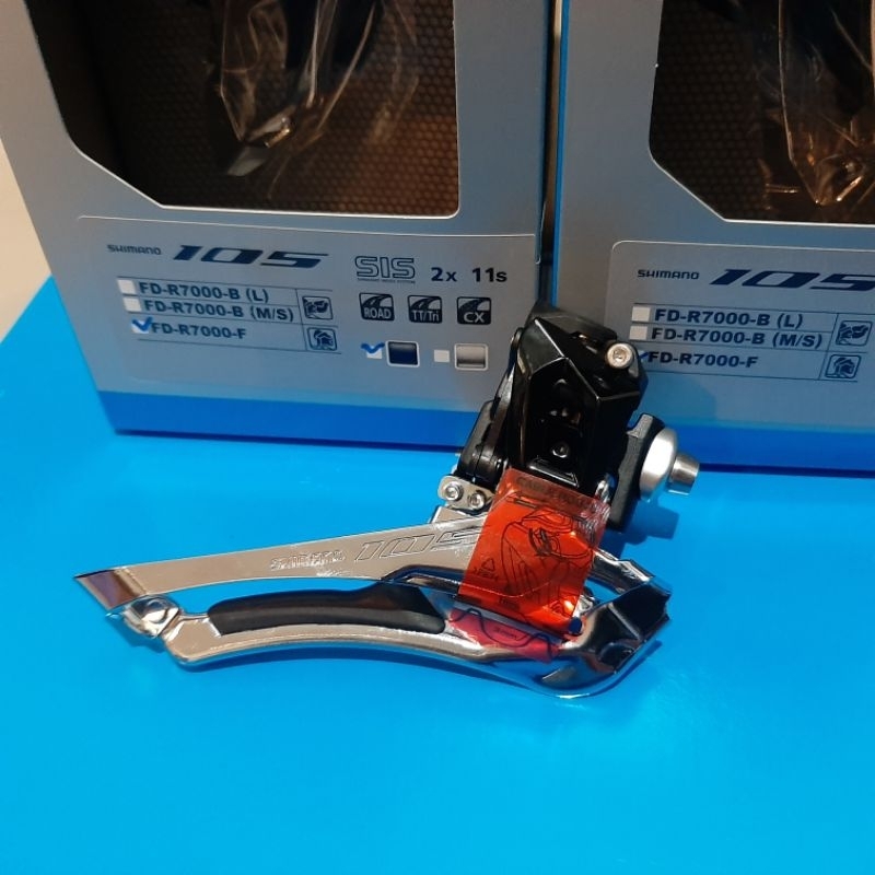 Jual Front Derailleur Shimano 105 FD tipe Braze on R7000 2 x 11 Speed Japan | Shopee Indonesia